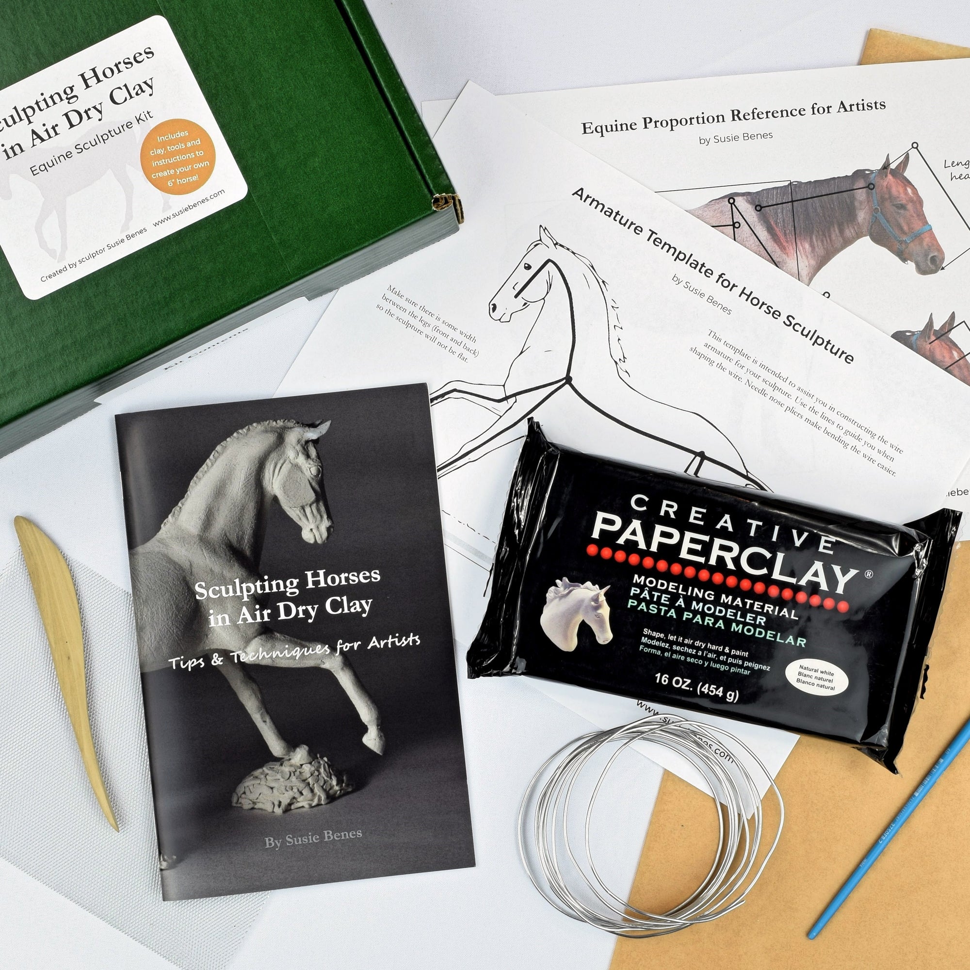 Build Your Own Air Dry Clay Sculpting Kit: Susie's Favorite Materials ...